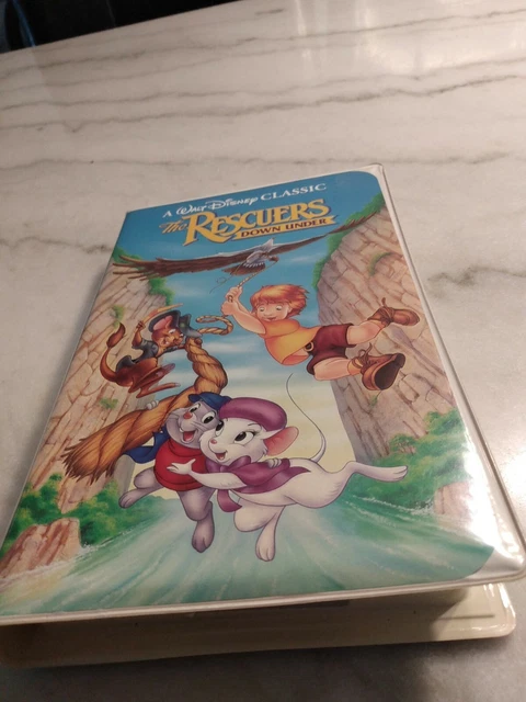 THE RESCUERS DOWN Under (VHS, 1991) £5.54 - PicClick UK