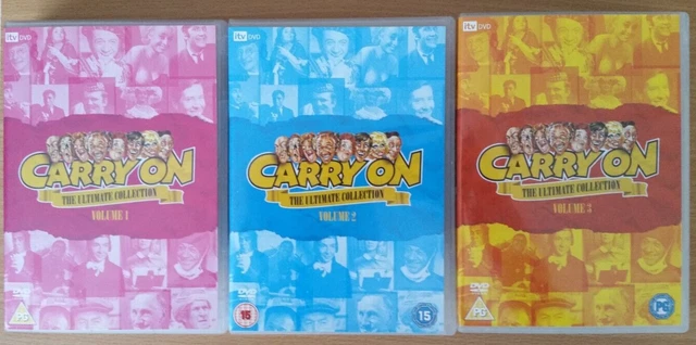 CARRY ON THE Ultimate Collection DVD Box Set Vol 1 2 3, All 30 ...