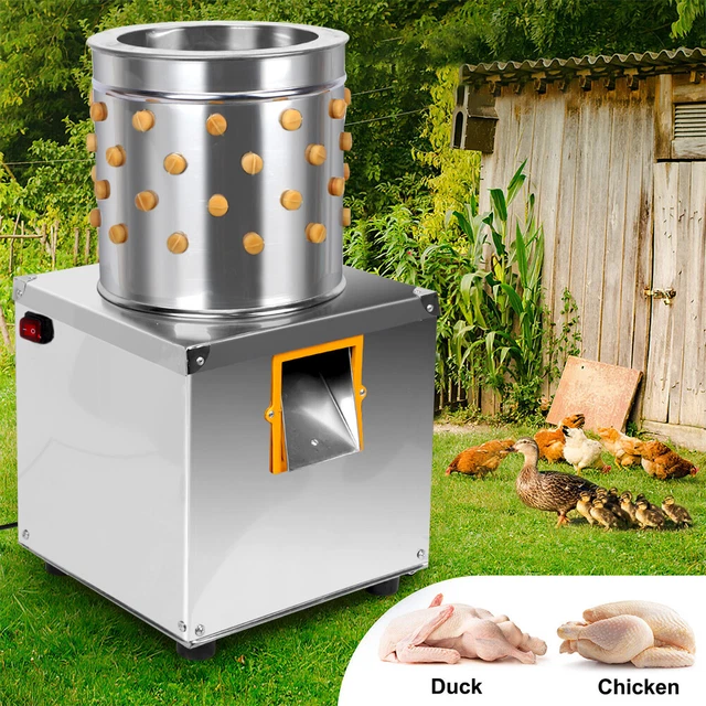 30CM BIRD FEATHER Plucker Machine Electric Automatic Quail Pigeon ...