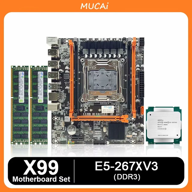ZSUS MUCAI X99 LGA2011-3 Xeon E5 V3 V4 6-12 CORE DDR3 DDR4 16GB 32GB Kit Bundle $81.27 - PicClick CA