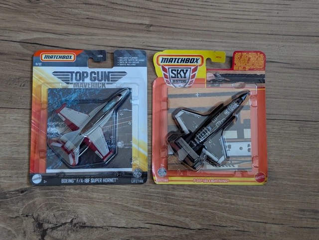 MATCHBOX SKY BUSTERS - Lockheed Martin F-35 B Lightening - Rare + F-18 ...