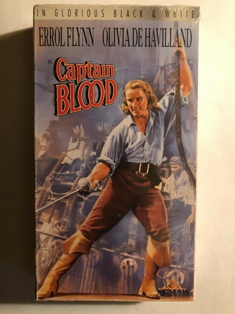 CAPTAIN BLOOD ERROL Flynn, Olivia Havilland Mgm/Ua Home Video Black & White Vhs £5.72 - PicClick UK