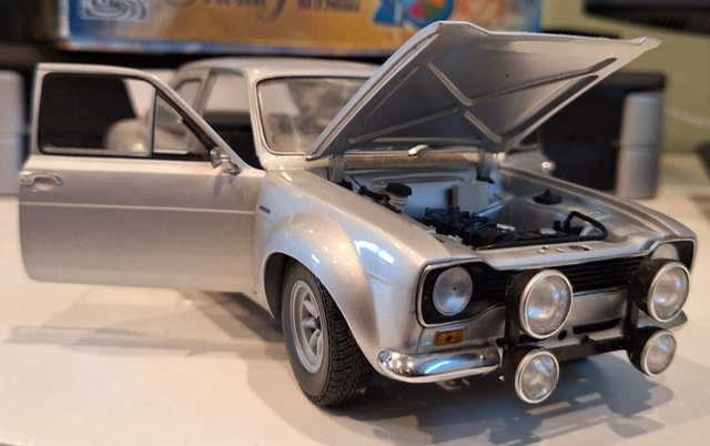 MINICHAMPS FORD ESCORT MK1 RS 1600 Avo 1970 1:18 (Silver) £66.31 ...