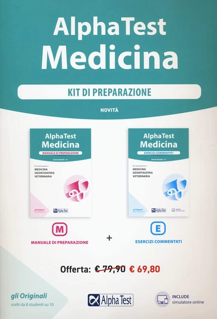 9788848324847 ALPHA TEST. Medicina. Kit di preparazione - Stefano ...