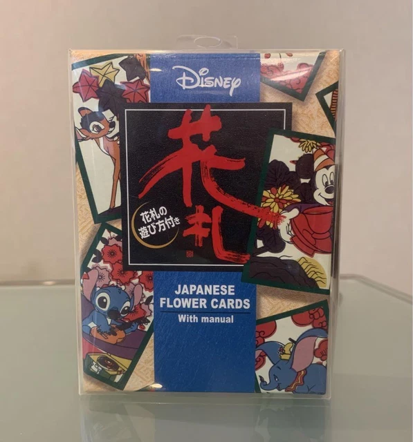 DISNEY CHARACTER HANAFUDA Flower Cards Angel Playing Trump Japan Unused ...