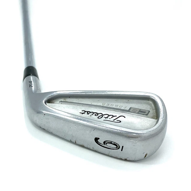 TITLEIST 714 CB Albero in acciaio forgiato 6 ferro / S300 rigido EUR 28,85 - PicClick IT