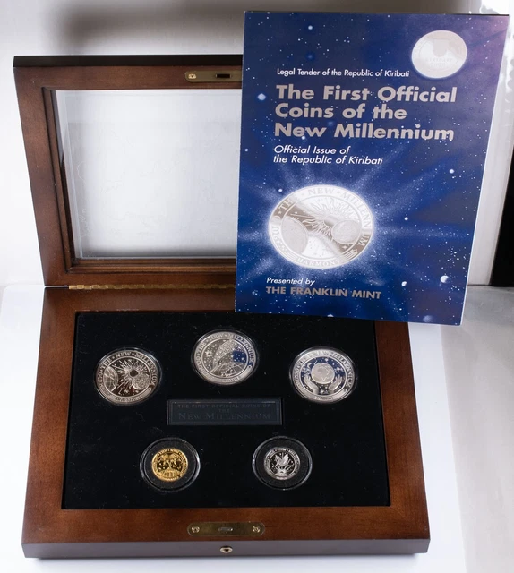 THE FRANKLIN MINT The First Official Coins of the New Millennium Gold ...