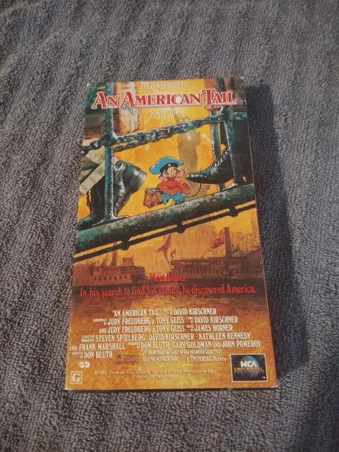 AN AMERICAN TAIL By Steven Spielberg 1986 VHS £3.71 - PicClick UK