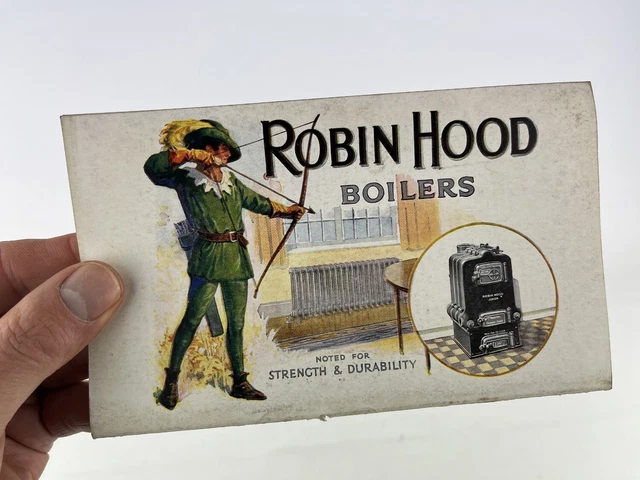 VINTAGE 1936 BEESTON Robin Hood Boiler/Radiator Catalogue~Home/Garage ...