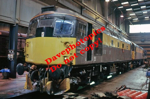 ORIGINAL 35MM Slide Diesel / Electric Train / Railway 26043 Eastfield ...