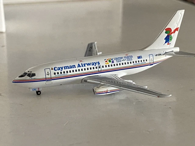 SMAC SEATTLE MODEL Aircraft Company Cayman Airways Boeing 737-200 1:400 ...