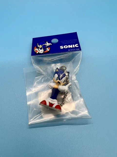 VINTAGE SONIC ADVENTURE 1998 Keychain Japan 90’s SEGA Rare Toy Figure ...