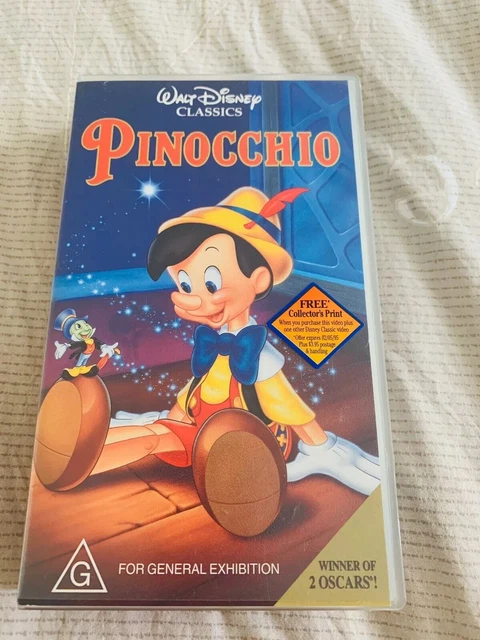 PINOCCHIO - DISNEY VHS VIDEO EUR 7,97 - PicClick DE