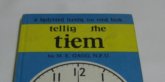 RARE LADYBIRD BOOK, Telling The Time (Ita) "Lernin too reed book ...