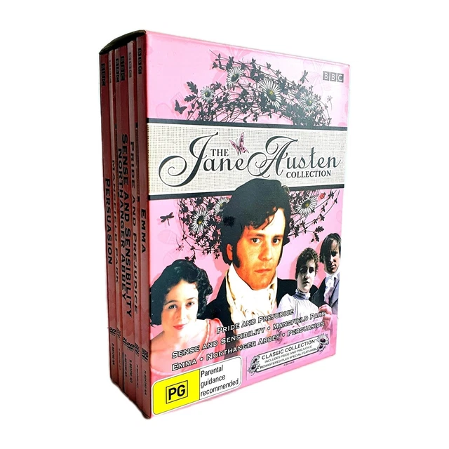 JANE AUSTEN CLASSIC Collection DVD British Period Drama BBC Gift Set ...