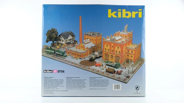 KIBRI H0 9794 Diorama Brauerei EUR 188,59 - PicClick DE