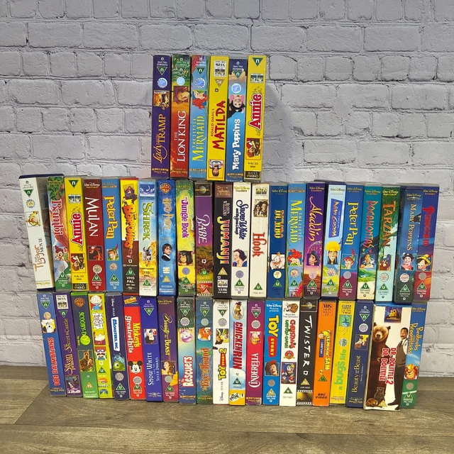 HUGE DISNEY VHS Job Lot Collection £49.99 - PicClick UK