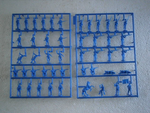 MAQUETTE FIGURINES INFANTERIE Mexicaine Pour Diorama Fort Alamo Imex ...