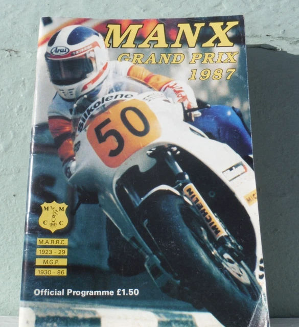 MANX GRAND PRIX Programmes Bundle 1980'S 90'S £6.49 - PicClick UK