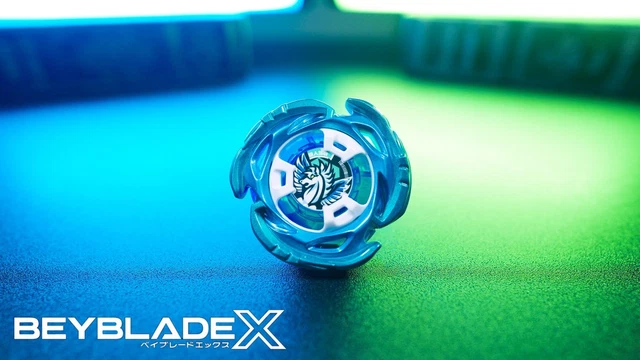 TAKARA TOMY BEYBLADE X UX-00 Aero Pegasus 3-70A Doppelmetallmantel blau grün neu EUR 256,78 ...