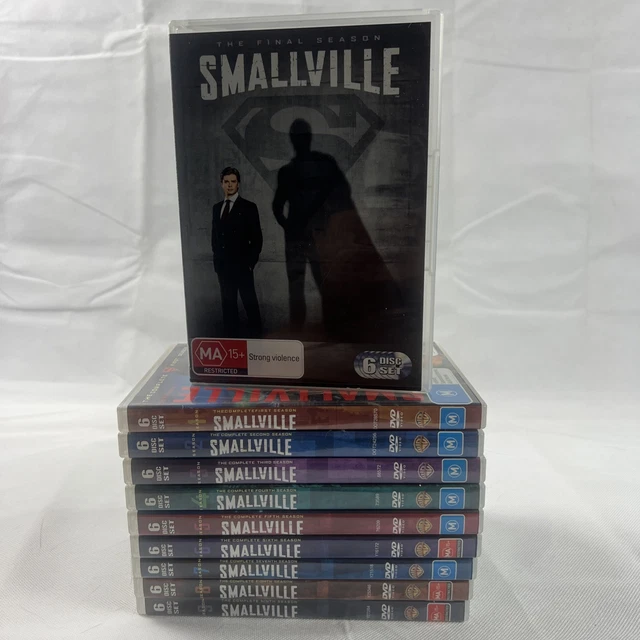 SMALLVILLE COMPLETE DVD Series Season 1 2 3 4 5 6 7 8 9 10 Region 4 PAL ...