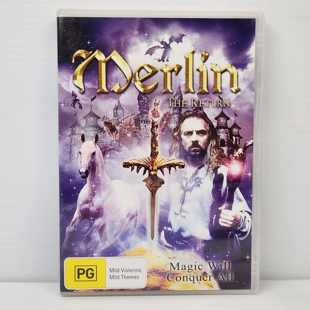 MERLIN: THE RETURN DVD Movie 2000 Paul Matthews Rik Mayall Patrick ...