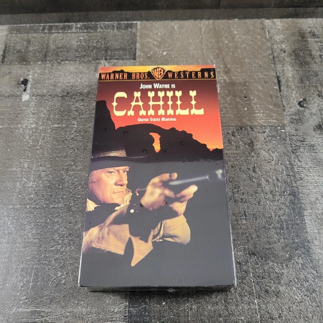 JOHN WAYNE IS Cahill U.S. Marshal (VHS, 1997) Western Movie New Sealed ...