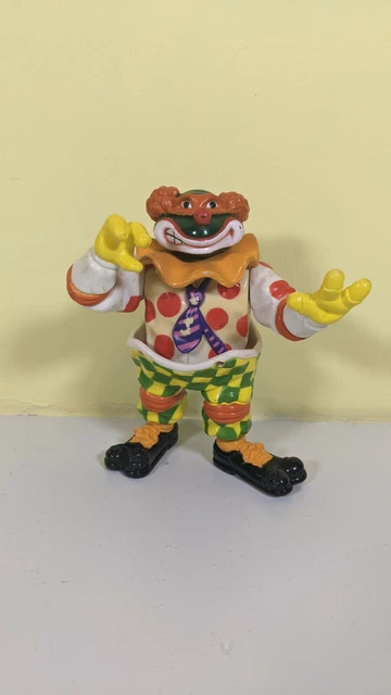 RARE FIGURINE THE Turtles Ninja Tmnt Clown Michelangelo Playmates Toys ...