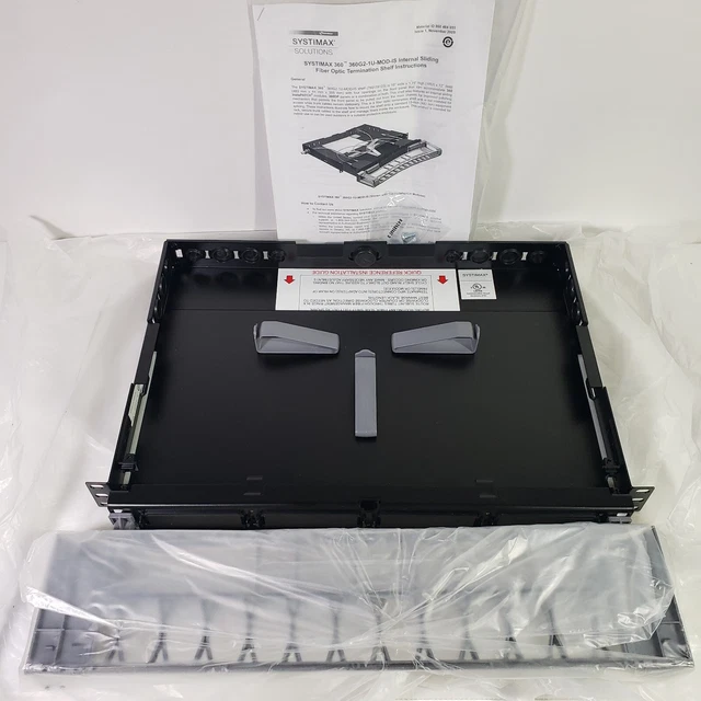 COMMSCOPE SYSTIMAX 360G2-1U-MOD-IS Sliding Fiber Optic Termination ...