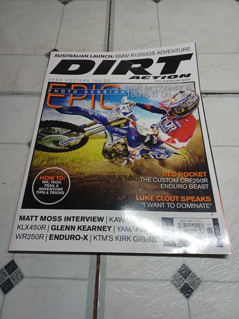 DIRT ACTION MAGAZINE Issue 180 May 2014 £7.43 - PicClick UK