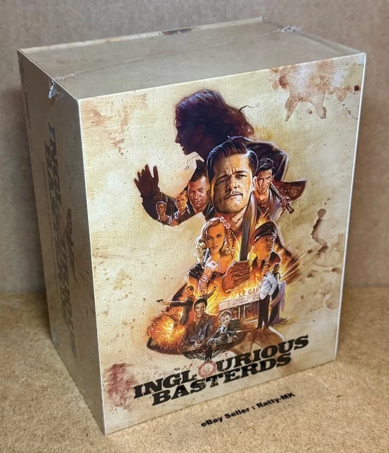 INGLOURIOUS BASTERDS : Complete Basterds Edition Steelbook 4K Blu Ray ...