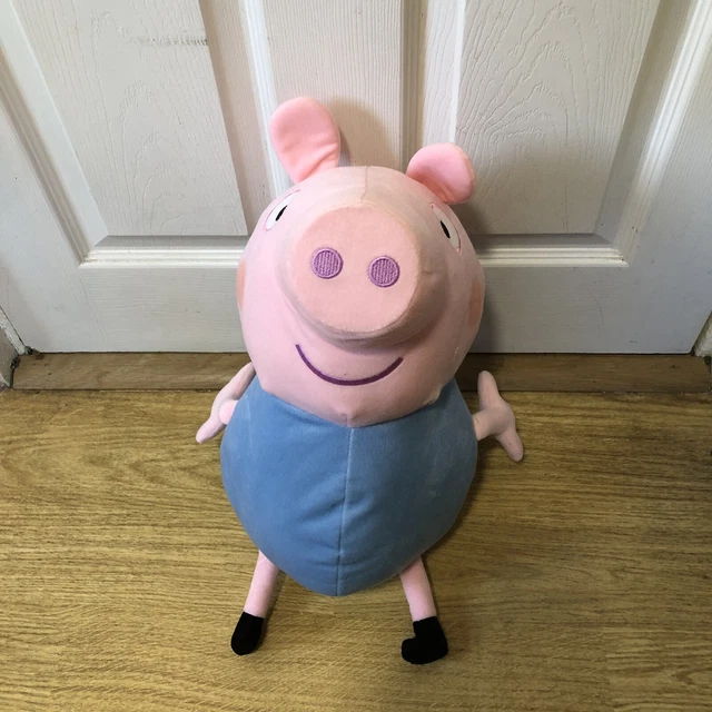 PEPPA PIG GIANT Talking George Soft Toy Cute And Cuddly George - Approx ...