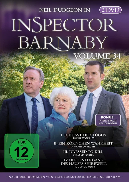INSPECTOR BARNABY VOL. 34 (DVD) Neil Dudgeon Nick Hendrix Gill ...