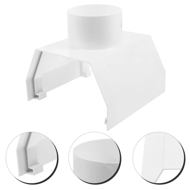 RAIN GUTTER ADAPTER Roof Gutter Downspout Connector Rainwater Downspout ...