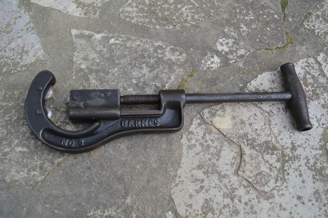 TRES RARE. ANCIEN Outil.spectaculaire Coupe Tube Barnes Tool Co Usa ...