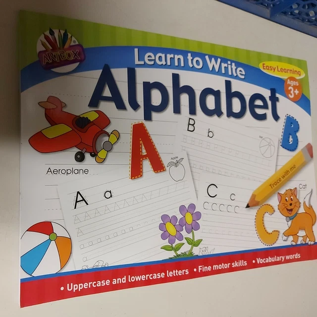 LEARN TO WRITE Your Letters (Alphabet) Children's Activity Book°° £2.30 ...