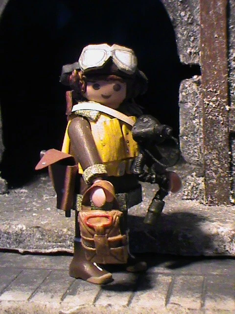 PLAYMOBIL CUSTOM PILOTE Raf (Normandie-1944) Ref-0020 EUR 34,71 ...