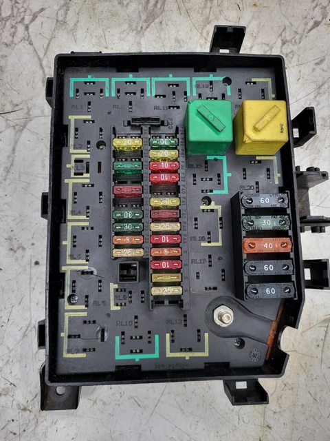 RANGE ROVER P38 fuse box 94-99 gems petrol Spares £40.00 - PicClick UK