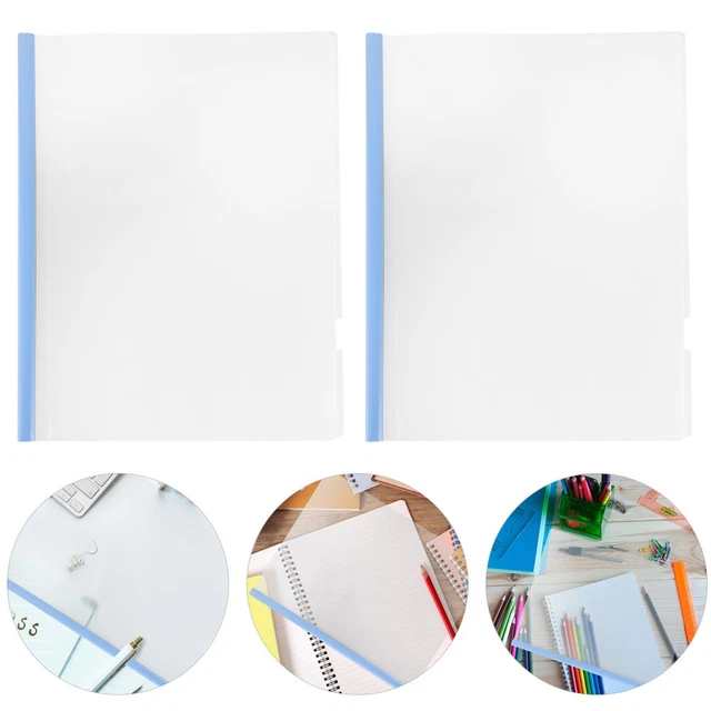 10 PCS DOCUMENT Organizer Folders Presentation Clear File Binder $25.95 ...