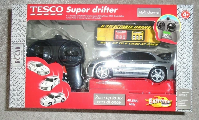 TESCO SUPER DRIFTER Remote Controlled Car Brand New in Sealed Box £19. ...