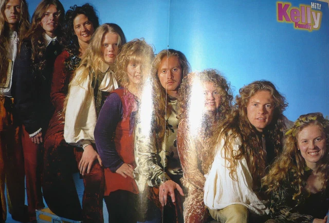 KELLY FAMILY POSTER RS Jared Leto & The Moffatts für Fan Sammlung DIN ...