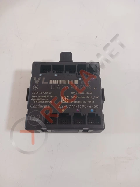 MERCEDES-BENZ A 180D W176 Door Control Module A1669000618 A1669000618 £ ...