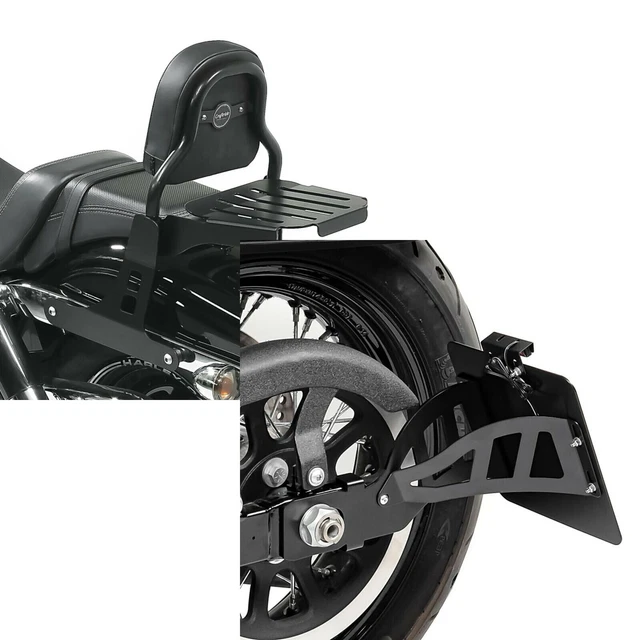 SET SISSY BAR + Side License Plate Holder S8 £269.72 - PicClick UK