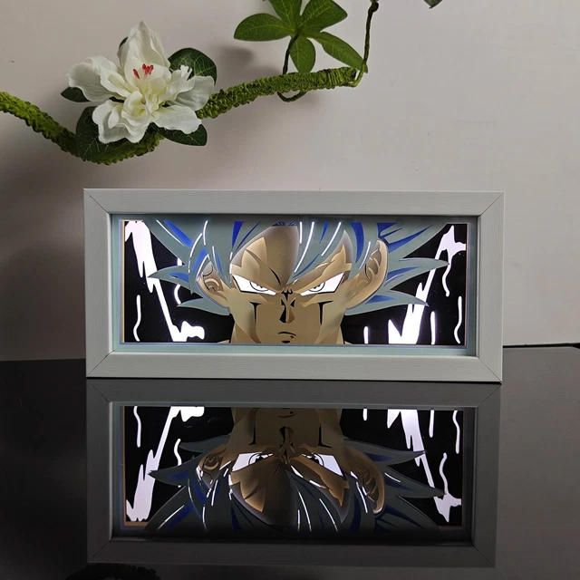3D LED ANIME Light Box Monkey D. Luffy Gear Frame Night Lamp One Piece ...