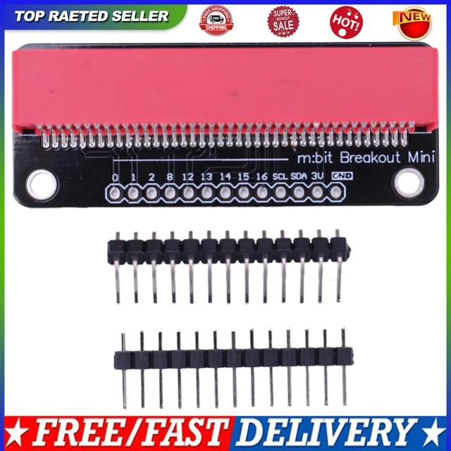 FOR BBC MICROBIT Breakout Breadboard Portable Development Expansion Board £5.75 - PicClick UK