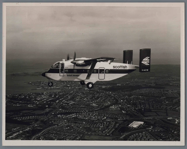 BRITISH AIRWAYS SCOTTISH Highlands Short Skyvan Original Manufacturers ...