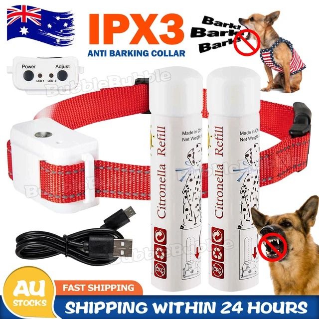 AUTOMATIC CITRONELLA ANTI Bark Spray Collar Stop Dog Training Collar No ...