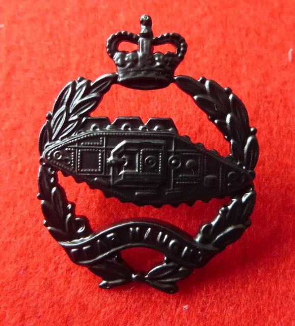 BRITISH ARMY BLACKENED Cap Badge - Royal Tank Regiment RTR £6.99 ...