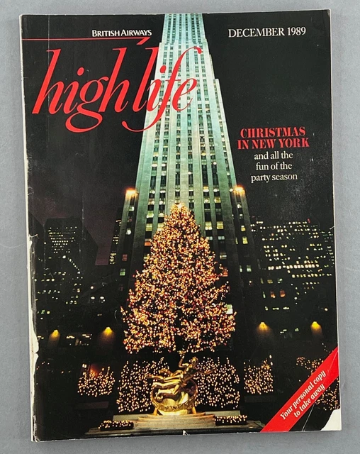 BRITISH AIRWAYS HIGHLIFE Airline Inflight Magazine May 1990 Ba Boeing ...