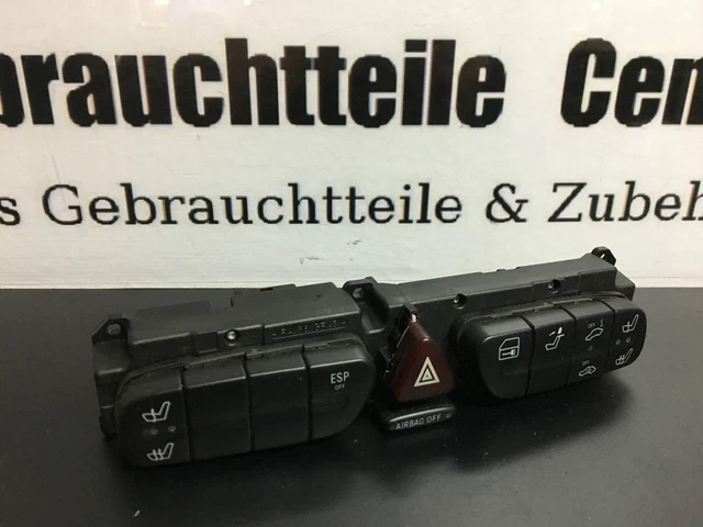 MERCEDES W203 W209 switch strip switch block warning flashing switch ...